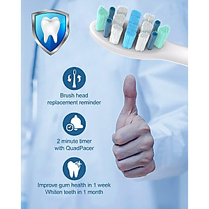 Replacement Toothbrush Heads for Philips Sonicare Replacement Heads, Electric Tooth-Brush Head Compatible with Phillips Sonic Care,for Philips Sonic Care Brush