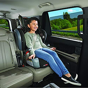 Britax Grow with You ClickTight Plus Harness-2-Booster Car Seat, Jet Safewash Fabric