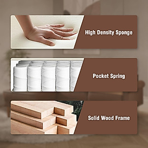 HOOOWOOO 81.51" L Shaped Couch Mid Century Modern Sectional Couch Brown Faux Leather Sofa with Left Chaise 3-Seater Rolled Arms Solid Wood Frame for Living Room Apartment,Chocolate Brown