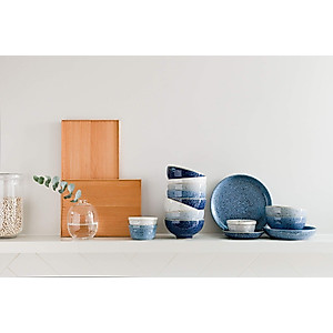 Denby Studio Blue 4 Piece Cereal Bowl Set