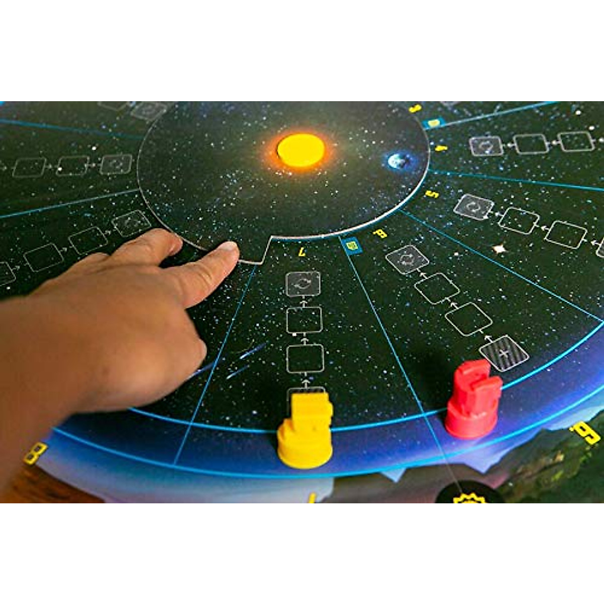 Renegade Game Studios The Search for Planet X, 1-4 Players, Ages 13+, 60-75 Minutes, Take on The Role of Astronomers, Deduction Game