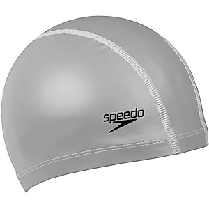 Speedo Unisex Pace Swimming Cap | Comfort Fit, Pink, One Size