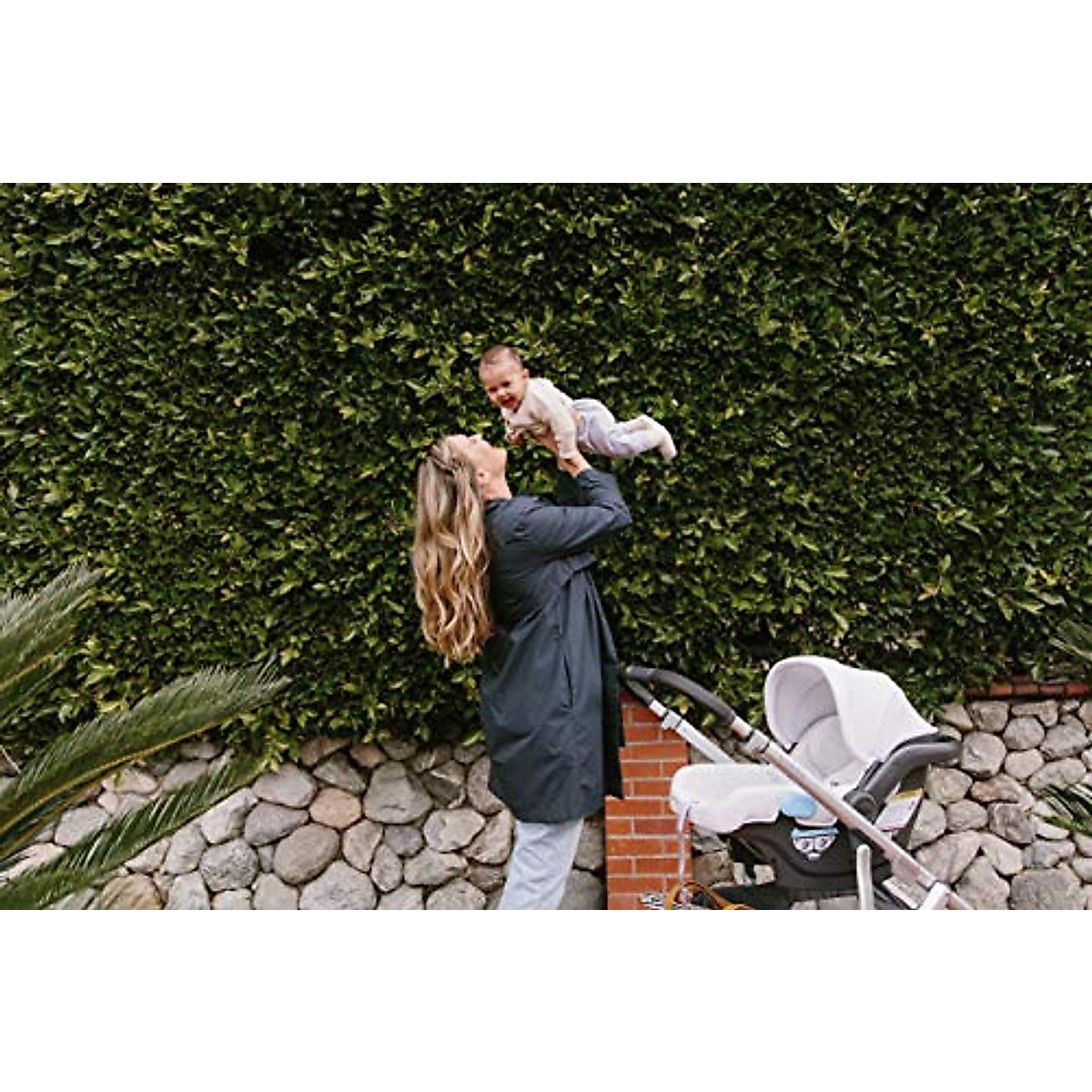 UPPAbaby MESA Infant Car Seat - Jordan (Charcoal Melange) Wool Version + Travel Bag for MESA