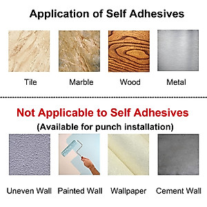 TeenGo Paper Towel Holder Under Cabinet, No Drilling & Wall Mount with 2 Self Adhesives for Kitchen(Golden)