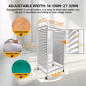 Kojem Adjustable Art Drying Rack, Mobile Paint Drying Rack with 4 Wheels, Efficient and Organized Drying Rack, Stack Rack for Painting and Drawing, Ideal for School and Art Studio