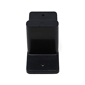 JSP Manufacturing Dark Grey Plastic Mini Roof Snow and Ice Guard - Multi-Quantity Pack | Prevent Sliding Snow Stop Buildup (100)