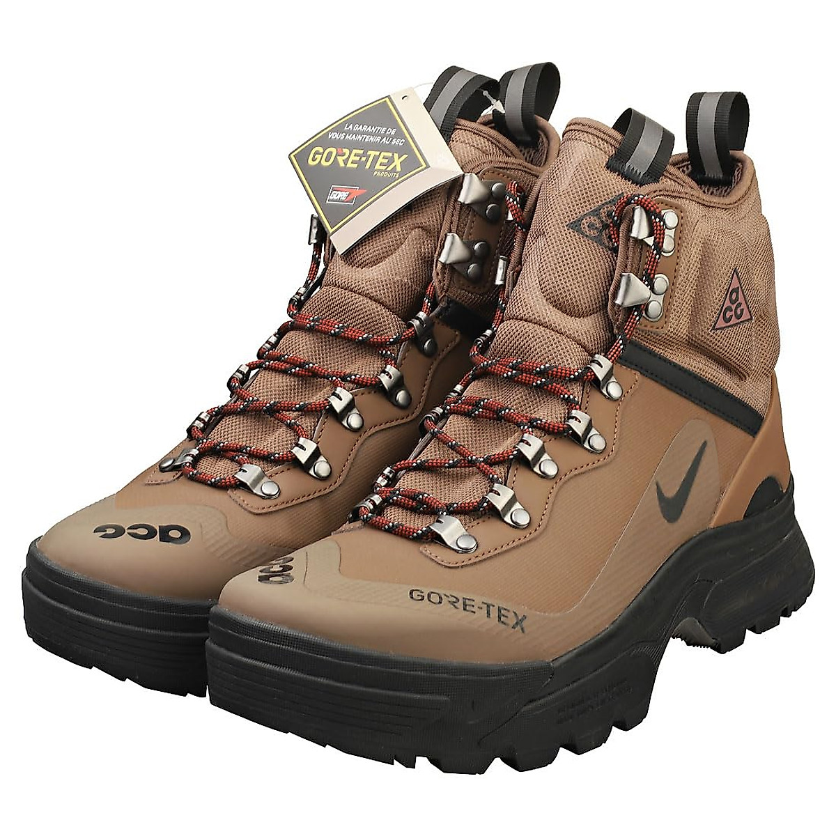 Nike ACG ZOOM GAIADOME GORE-TEX Mens Ankle Boots in Brown Black - 9 US