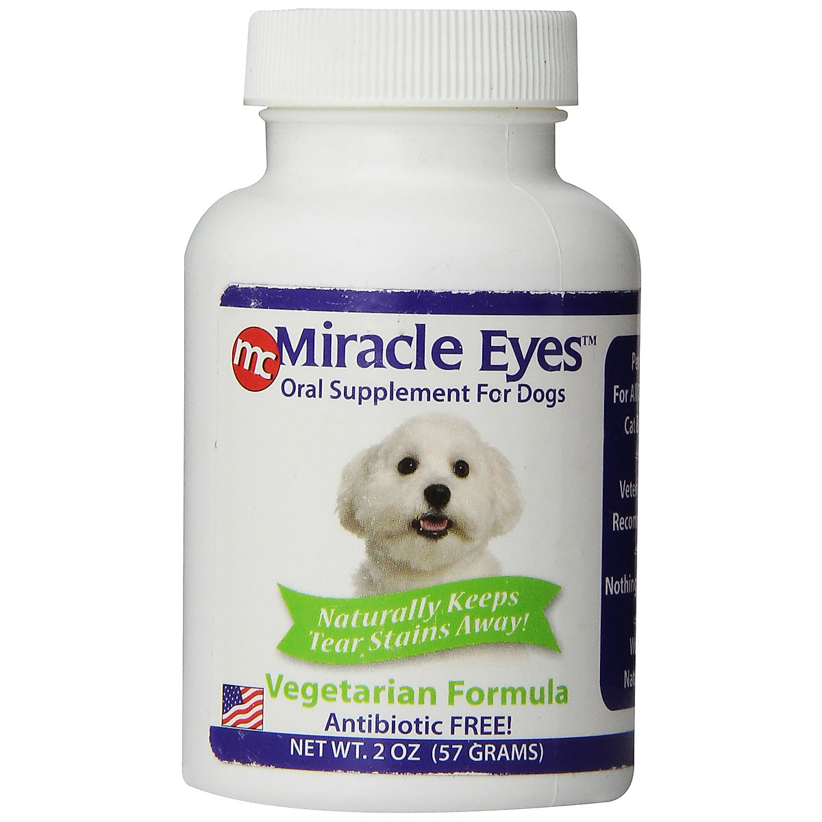 GIMBORN Miracle Care 731027 Miracle Eyes Vegetarian Formula for Pets, 2-Ounce