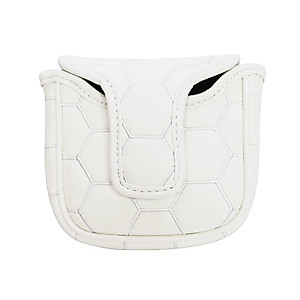 PINMEI Golf Mallet Putter Head Cover Mallet Headcovers Magnetic Club Cover Perfect for Scotty Cameron Odyssey Taylormade Ping (4.7×6 inches)