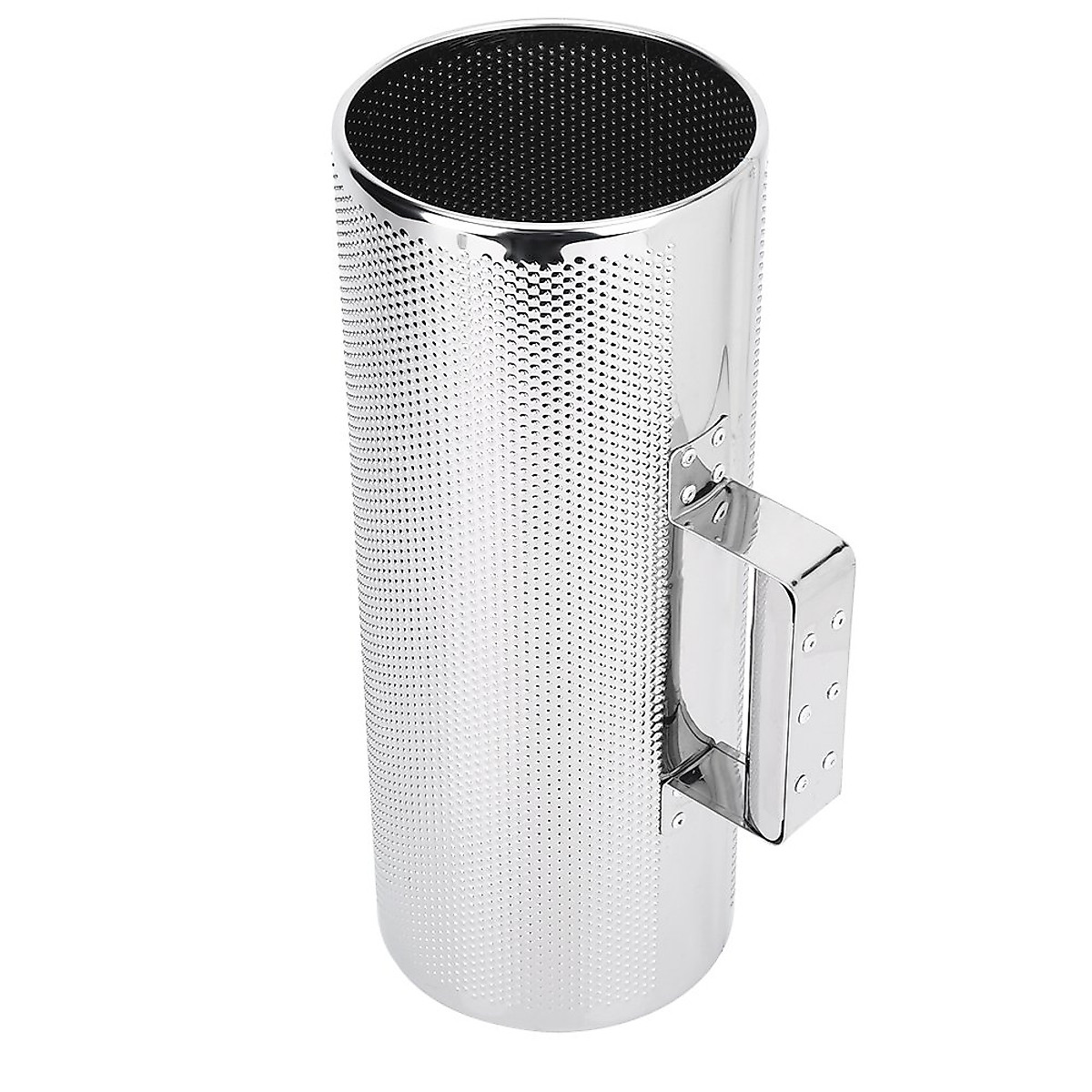 Alomejor Professional Guiro, 5 x 12.8'' Stainless Steel Guiro Shaker with Scraper Percussion Instrument