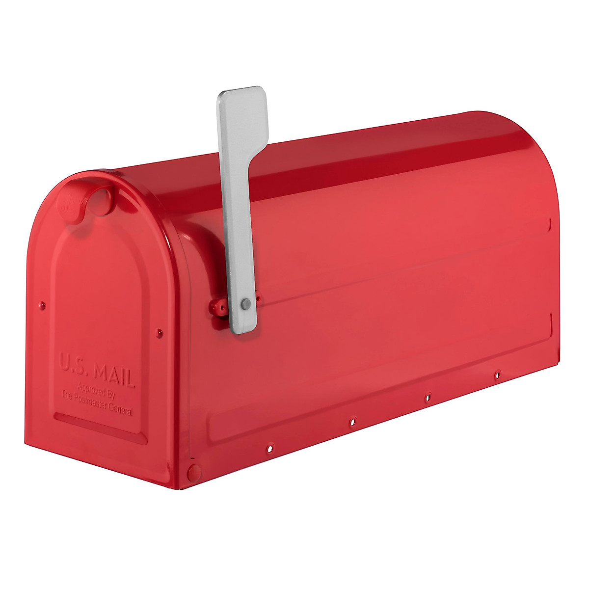 ARCHITECTURAL MAILBOXES 7600R MB1 Mailbox, Medium, Red