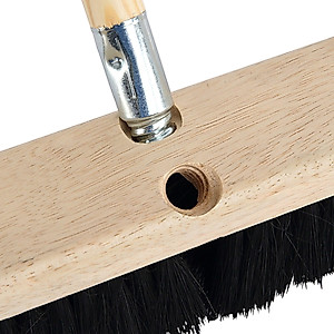 Boardwalk BWK20224 2.5 in. Black Tampico Fiber Bristles 24 in. Brush Floor Brush Head