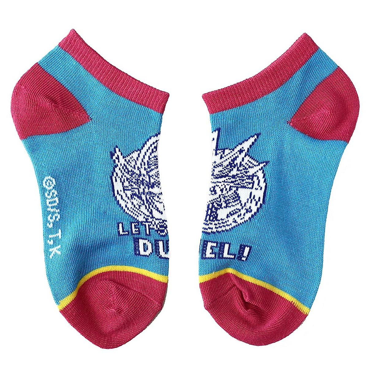 Yu-Gi-Oh! 6-Pair Youth Ankle Socks