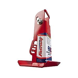 Fastway Flip 88-00-6500 Trailer Tongue Automatic Fold-Up Jack Foot Plate--6 Inch Extension (2-Inch Inner Jack Tube), 2 1/4 Inch , RED