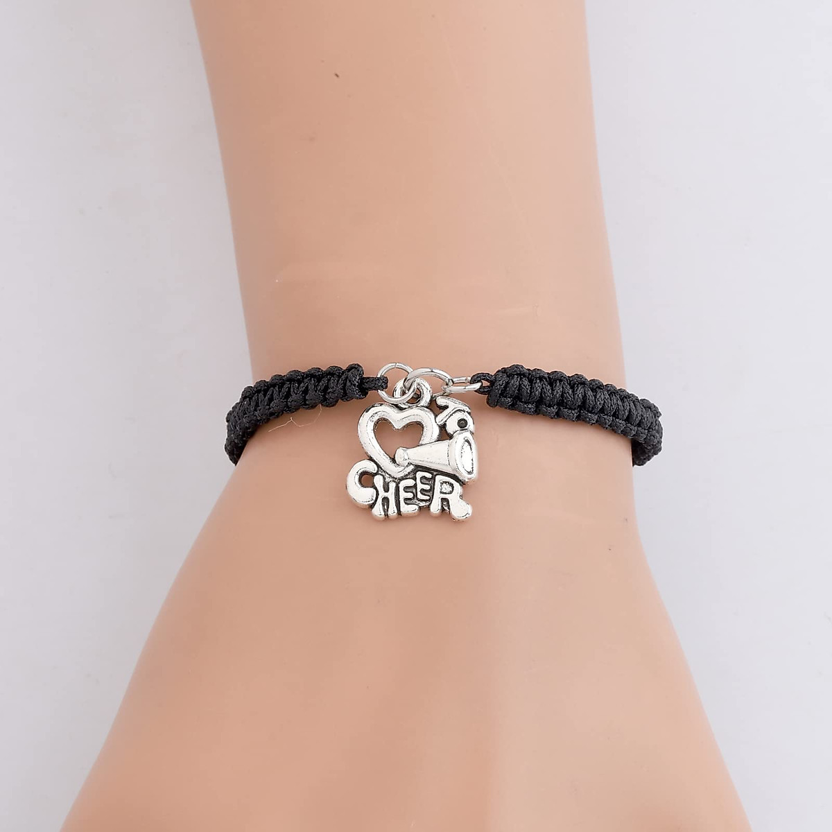 BLEOUK Cheer Coach Gift Coach Thank You Gift Cheerleader Bracelet Coach Leaving Gift Cheer Team Jewelry (cheer coach bracelet)