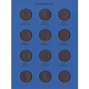 UPC 9 780307 09023 EISENHOWER ANTHONY DOLLAR 1971-1981 Whitman 9023 ALBUM #17