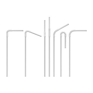 Perfect Stix Flexible Wrapped Jumbo Clear Straws.400 Pack Individually Wrapped. 7.75 Inches in Length Flexible Wrapped Plastic Drinking Straws. 400 CT