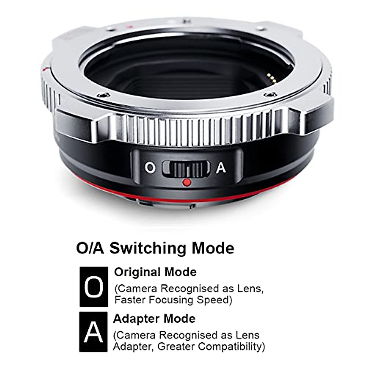 VILTROX EF-L Pro EF to L Mount Adapter Auto Focus with Security Lock Compatible with Canon EOS EF/EF-S Lens to L Mount Camera Leica SL2/Lumix S1 S1H S5/Sigma fp L