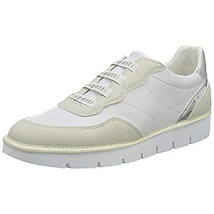 Bugatti Women's 431A2Q605550 Loafer, Beige White, Womens 10
