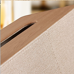 Tissue Box Cover,PU Leather Rectangular Tissue Box Holder,Napkin Dispenser,Decorative Holder/Organizer for Bathroom Vanity Countertop, Nightstand, Coffee Table, Home,Car