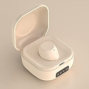 Xmenha Smallest Invisible Earbuds Hidden for Work Small Ear Canals Sleepping Sleep Earbuds Small Micro Tiny Hidden Headphones Mini Invisible Earbud Sleep Sleepping Ear Buds for Small Ears