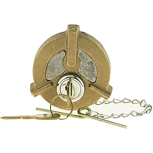 Stant Saddle Tank Locking Fuel Cap for Ford L-Class Heavy Duty Trucks 1990-1998, Bronze