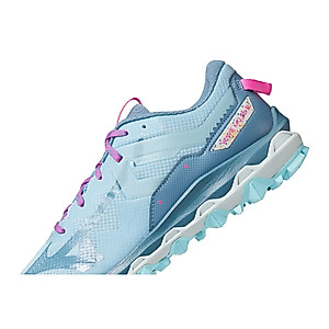 Mizuno Women's Wave Mujin 9 Running Shoe, Forget Me Not/Nimbus Cloud, 8.5