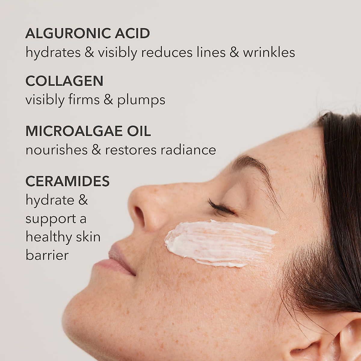 Algenist GENIUS Sleeping Collagen Night Cream - Firming Face Cream with Collagen, Collagen Amino Acids and Ceramides for a Visibly Smoother Complexion - Non-Comedogenic Skincare (2oz)