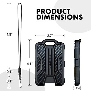 LIUGX Badge Holder, Detachable Buckle with Braided Rope, Strong and Sturdy,Lightweight and Durabl, Impact Resistance ID Badge Reels