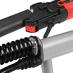 Saicool 800W Electric Drywall Sander, Commercial 6 Adjustable Variable Speed(1000-2000RPM) Disc Sander w/6 Sanding Pads,Foldable & Extendable Handle