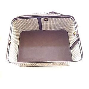 Laundry Hamper Bamboo Square Wicker Clothes Bin Basket Storage Bin Organizer-Girl Retail Dump Bin Folding Basket 100203NEW-NPF