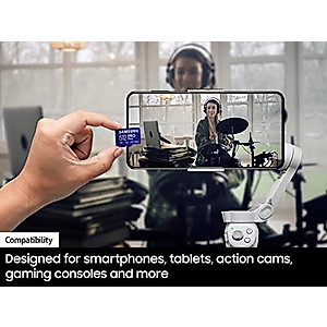 SAMSUNG PRO Plus microSD Memory Card + Adapter, 128GB MicroSDXC, Up to 180 MB/s, Full HD & 4K UHD, UHS-I, C10, U3, V30, A2 for Android Phones, Tablets, GoPRO, DJI Drone, MB-MD128SA/AM, 2023