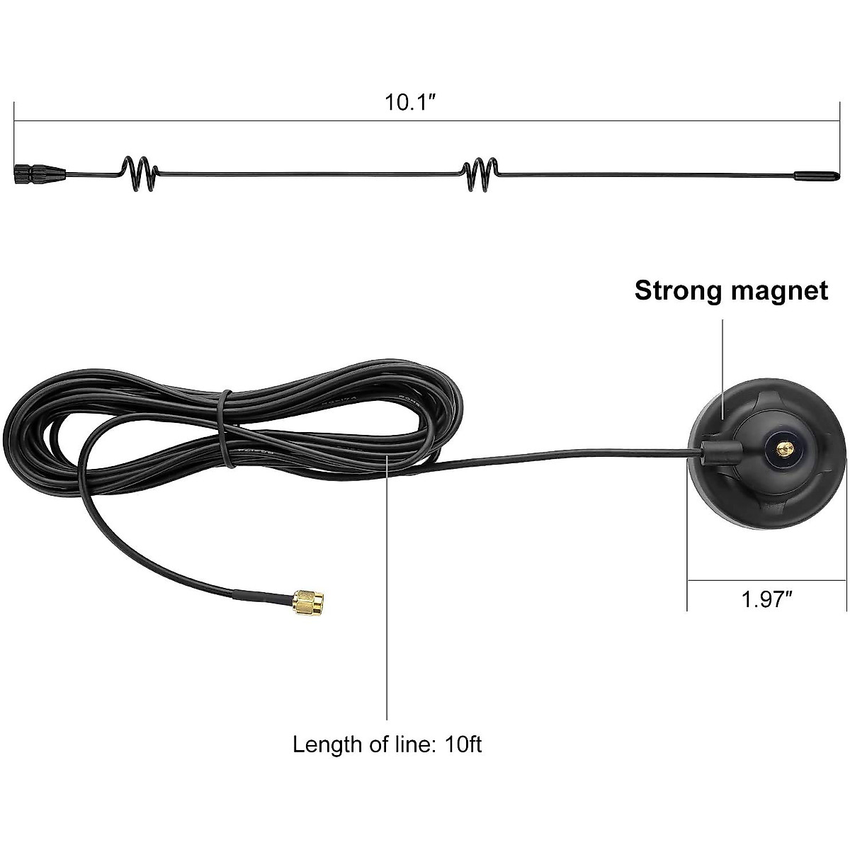 Yakry Y68 Power Cable for Backup Camera and Monitor Systems or Other Devices