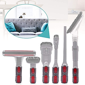 KEEPOW V7 V8 V10 V11 Hardwood Floor Attachment Tool FlatOut Head & Converter Adapter Compatible with Dyson Cordless Stick Vacuum Cleaners