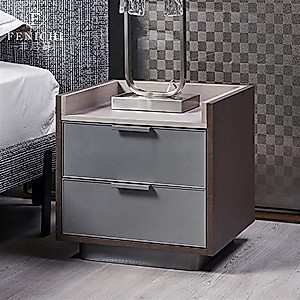 HIGOH Bedside Table Bedside Modern Dresser Office Small Bedside Table Side Dresser