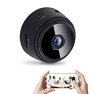 Zone Flex Camera, Wireless Wifi Motion Detects Magnetic Camera, Monitor Detection Tiny Cameras for Indoor/outdoor, Mini 1080p Wireless Magnetic Security Camera, Car Cameras for Surveillance (Black)