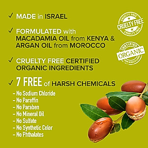 KISS Color & Care Argan & Macadamia For Dry and Damaged Natural Hair Co-Wash & Leave-In Conditioner Value Set