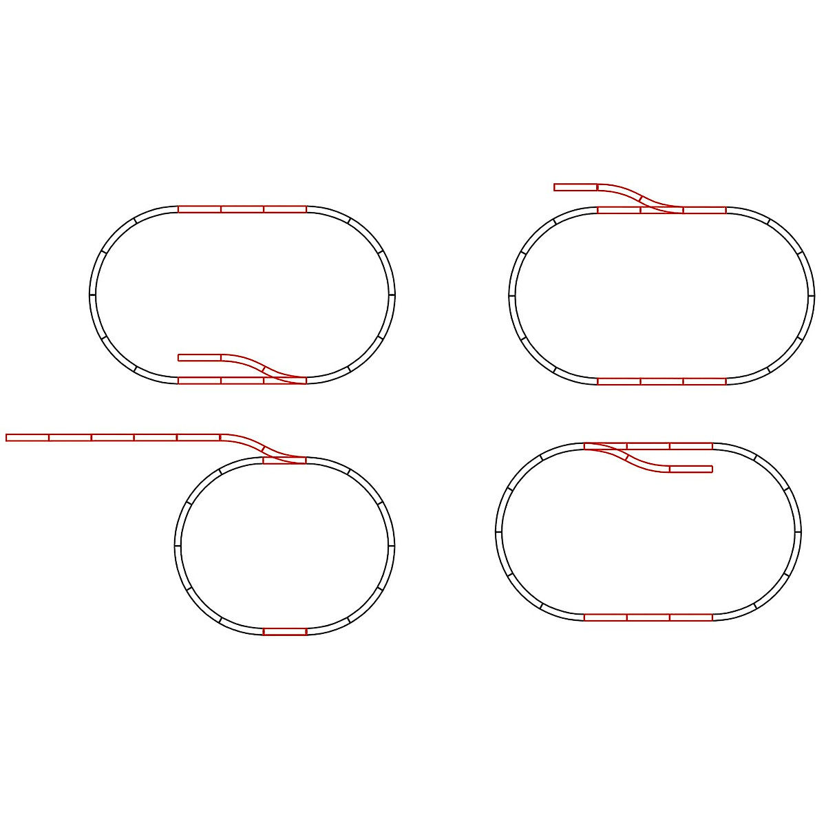 LGB 19901 Siding Track Set