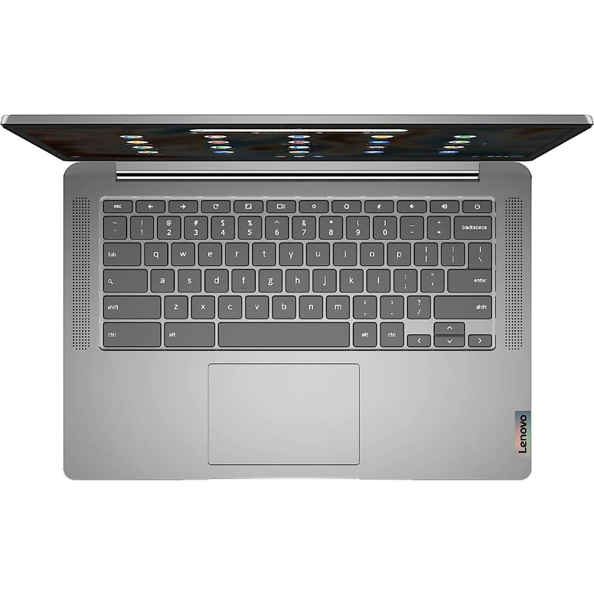 Lenovo 2023 Newest Chromebook Laptop Business Student, 14" FHD Touchscreen, Octa-Core MediaTek MT8183 (Upto 2GHz), 4GB RAM, 64GB eMMC, 802.11ac WiFi, Webcam, 10 Hours Battery, Chrome OS+MarxsolCables