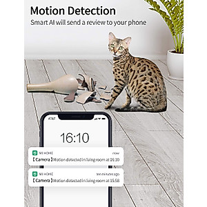 IMILAB Indoor Security Camera, C20 WiFi 1080P Surveillance IP Camera for Pet/Nanny/Baby Monitor, with Human Tracking, Night Vision, 2-Way Audio