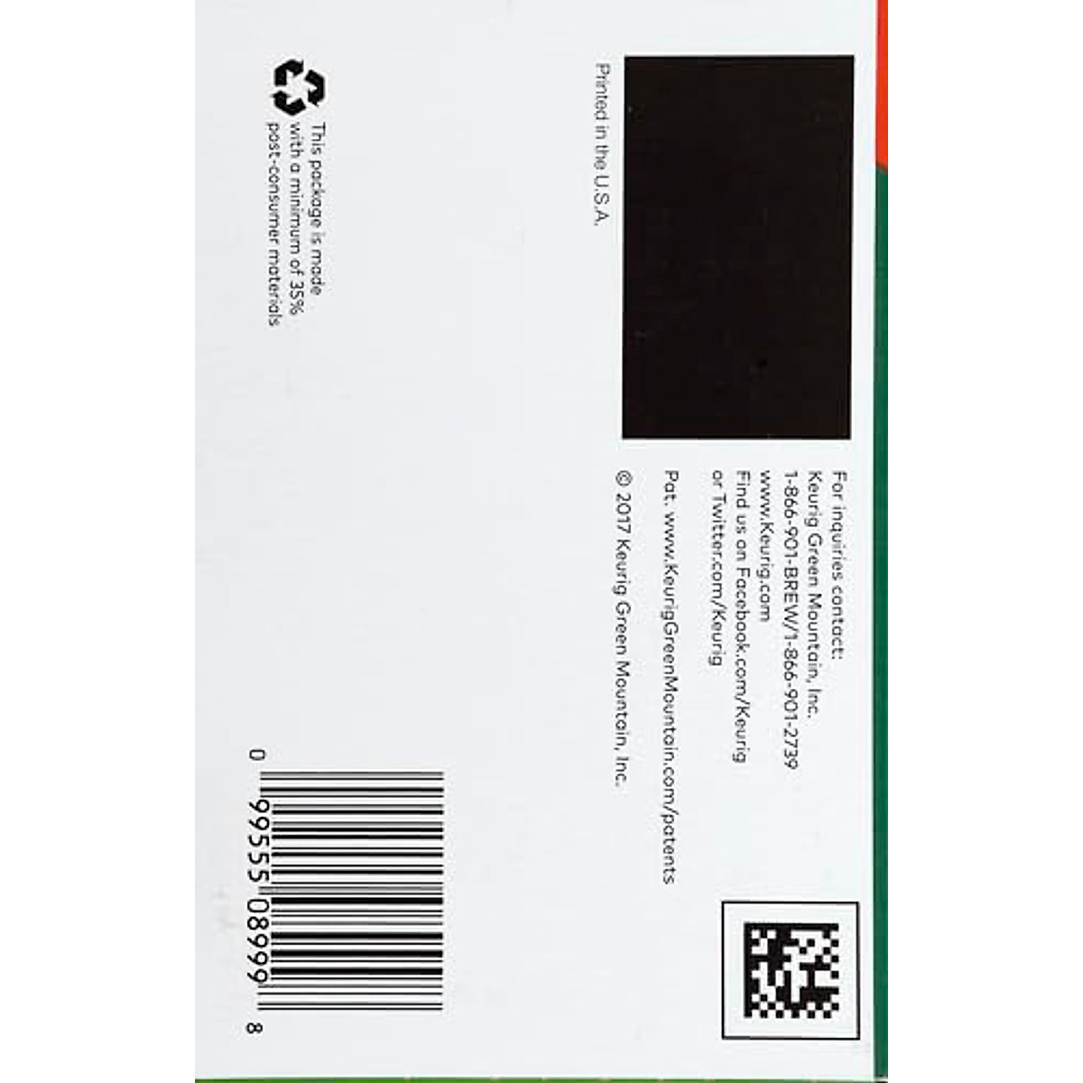 Green Mountain Coffee Roasters Half Caff Keurig Single-Serve K-Cup pods, Medium Roast Coffee, 12 Count