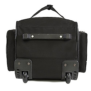 Fila 26" Lightweight Rolling Duffel Bag, Black, One Size