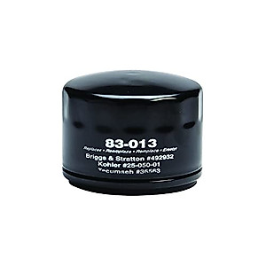 Oregon 83-013 Oil Filter Replaces Briggs & Stratton 492932S, Kohler 28 050 01-S, Kawasaki 49065-7007