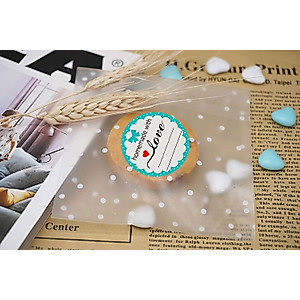 Homemade with Love Stickers with Lines,2 Inch Canning Labels for Jar,Storage Bins,Baking Packaging Seals for Handmade Goods,504 Pcs Per Pack