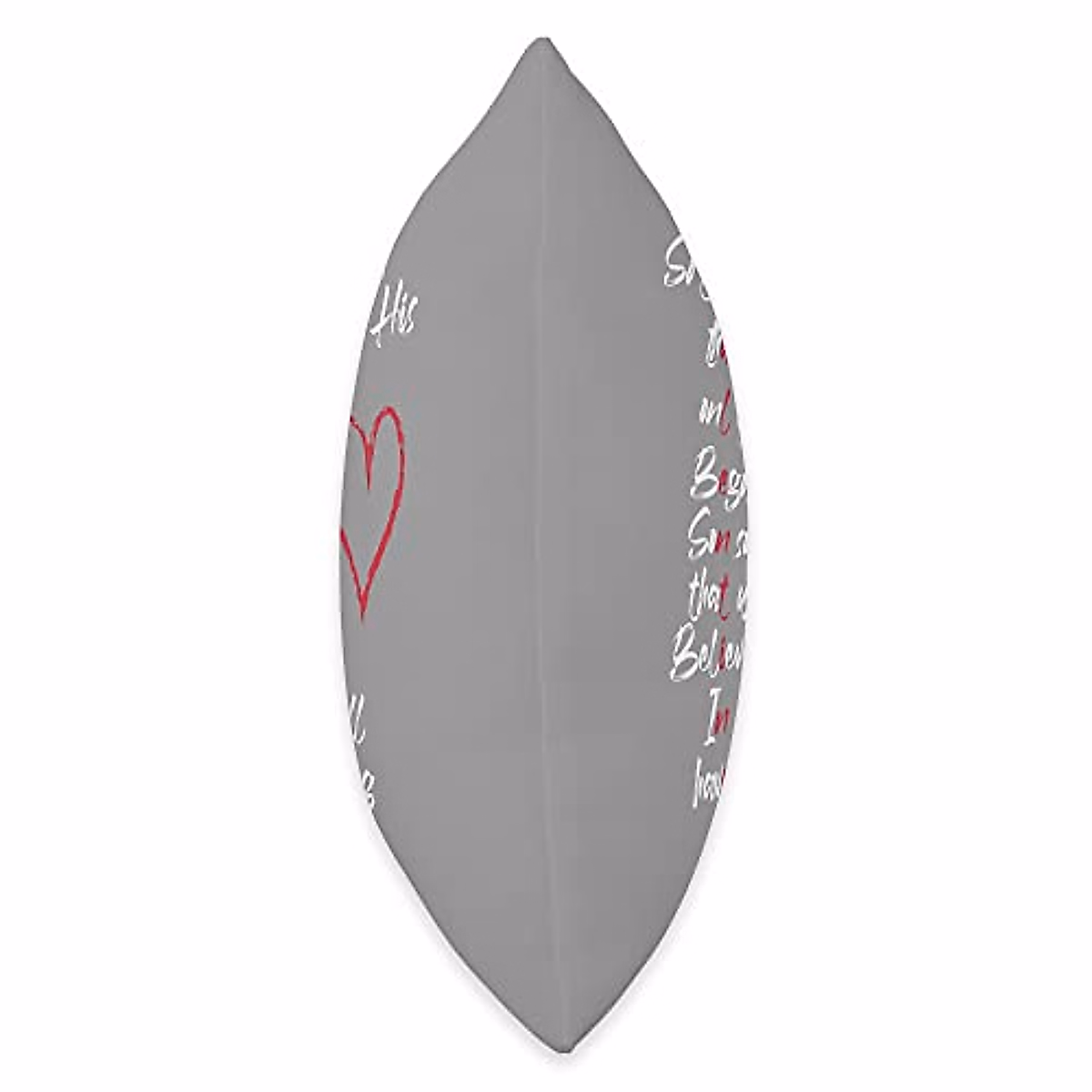 Christian Valentines Day Apparel and Designs John 3 16 Christian Day Valentine Throw Pillow, 16x16, Multicolor