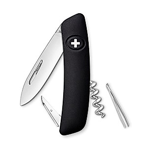 Swiza KNI.0010.1010 D01 Swiss Pocket Knife Black
