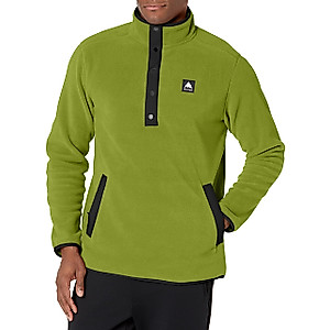 Burton Men's Standard Hearth Fleece Pullover, Calla Green, Large