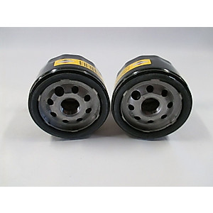 Briggs & Stratton 2 Pack Oil Filter, Genuine Replacement Part 492932, Compatible with Lawn Mower