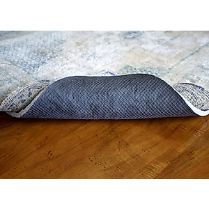 RUGPADUSA - Dual Surface - 8'x10' - 3/8" Thick - Felt + Rubber - Enhanced Non-Slip Rug Pad - Adds Comfort and Protection - for Hard Surface Floors