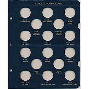 Whitman US Native American Dollar Coin Album 2007 - Date #3210